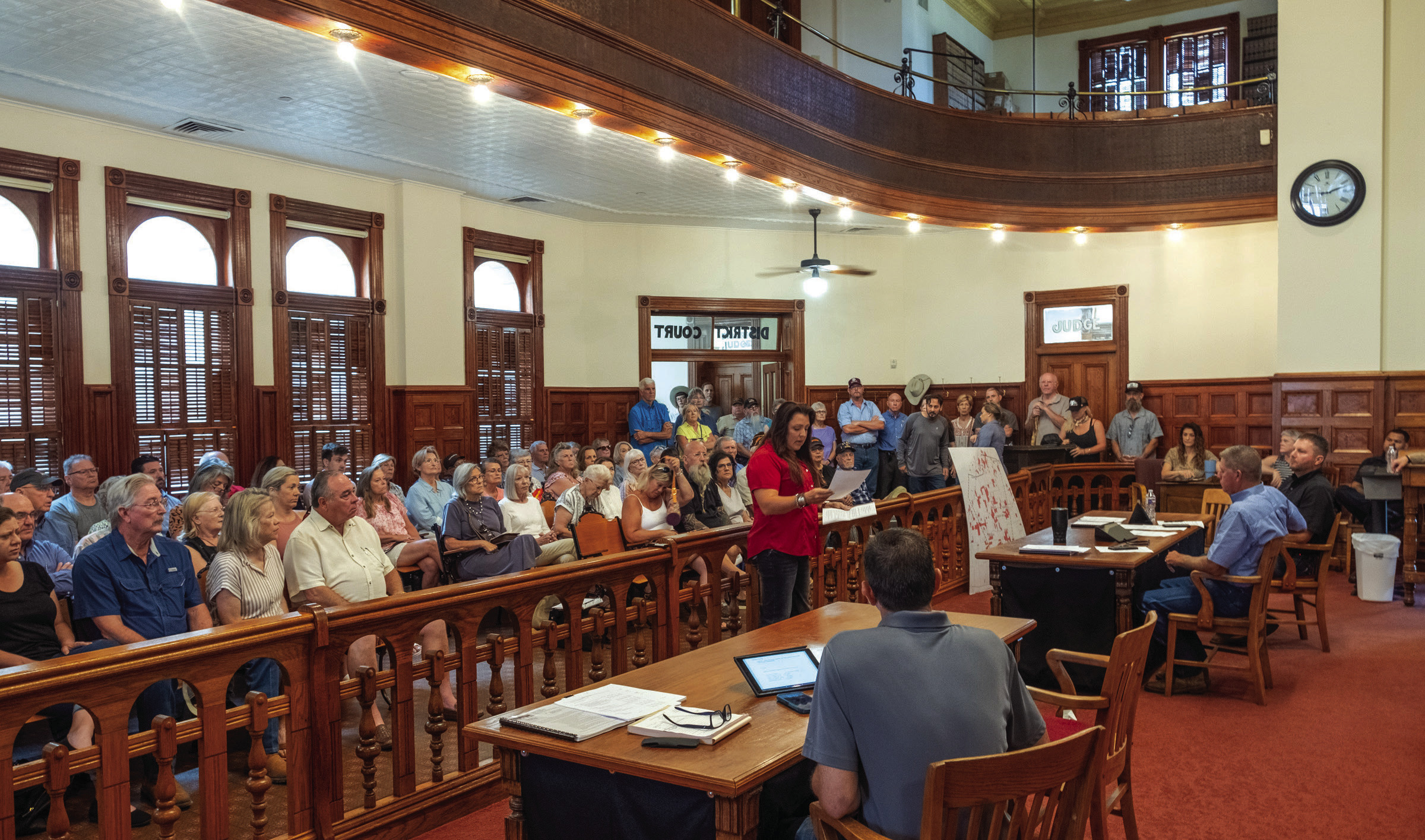 Folks Pack the Courthouse For Wind Energy Meeting | The Fayette County ...