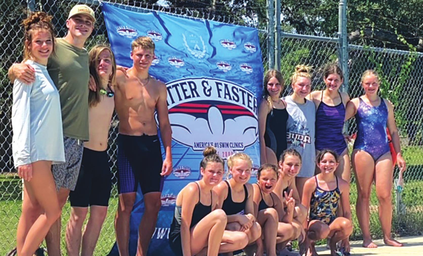 Local Swimmers Learn from All-American | The Fayette County Record