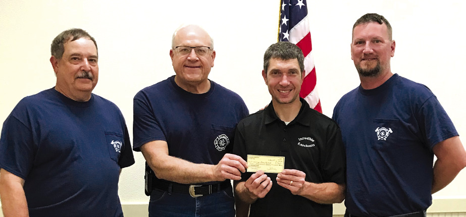 Ellinger Volunteer Fire Dept. Receives Donation from Incredible ...