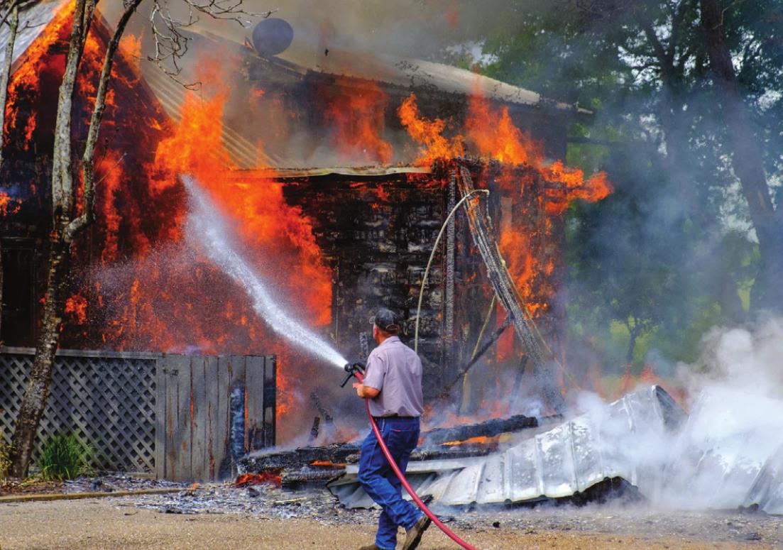 Fire Causes Major Damage to Home | The Fayette County Record
