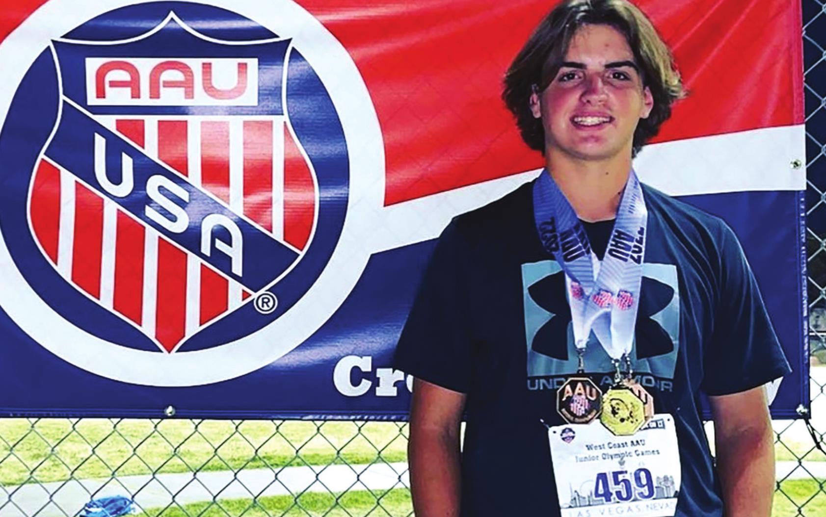Charanza Wins Junior Olympic Gold | The Fayette County Record