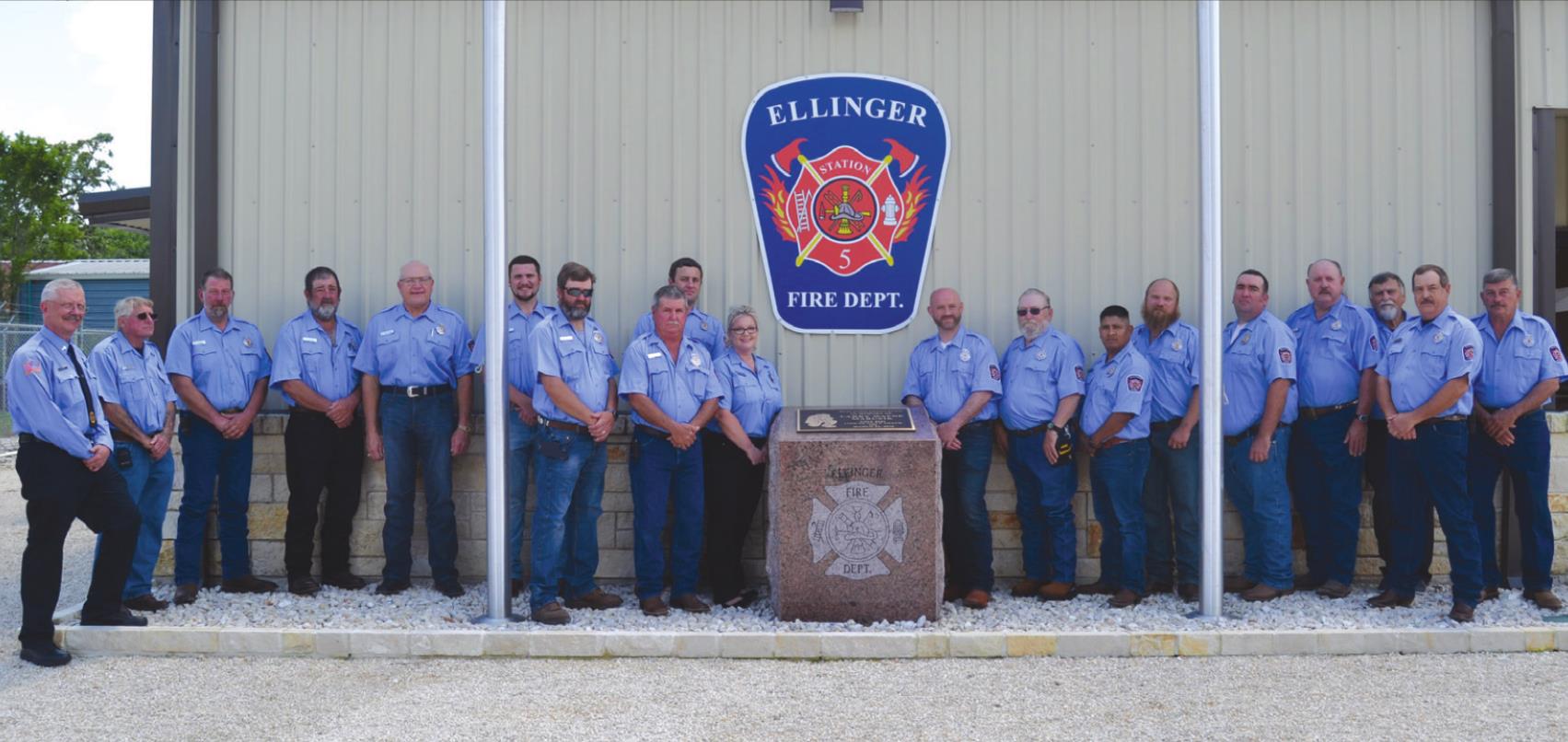 Ellinger VFD Monument Honors Fallen Firefighter Larry Marusik | The ...