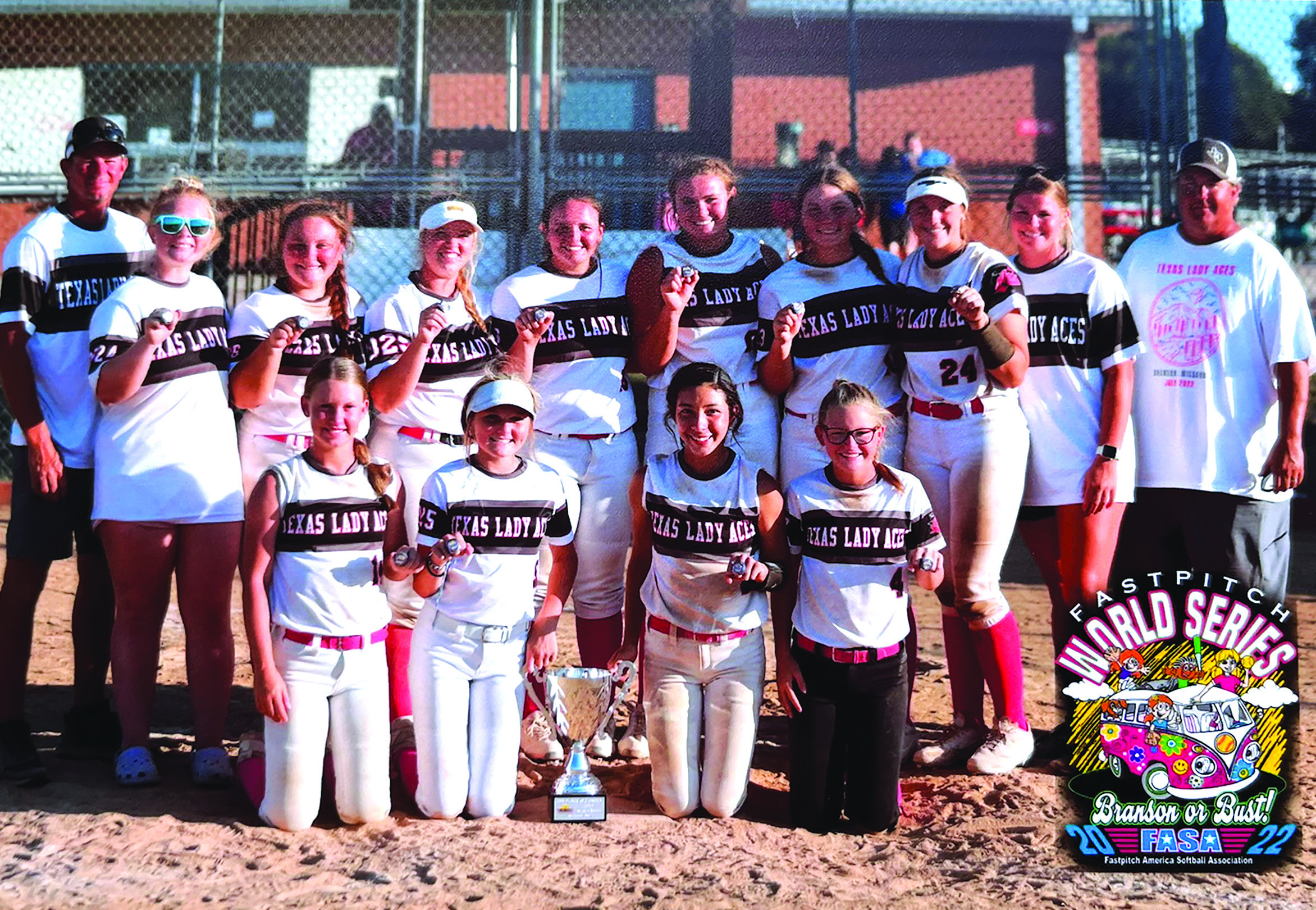 Lady Aces Compete at World Series | The Fayette County Record