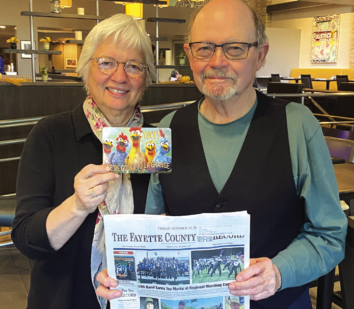 Record Rides the Rails | The Fayette County Record