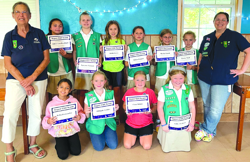 Girl Scout Troop 32077 Recognized | The Fayette County Record