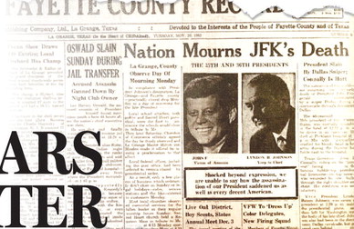 JFK 60 Years Later | The Fayette County Record