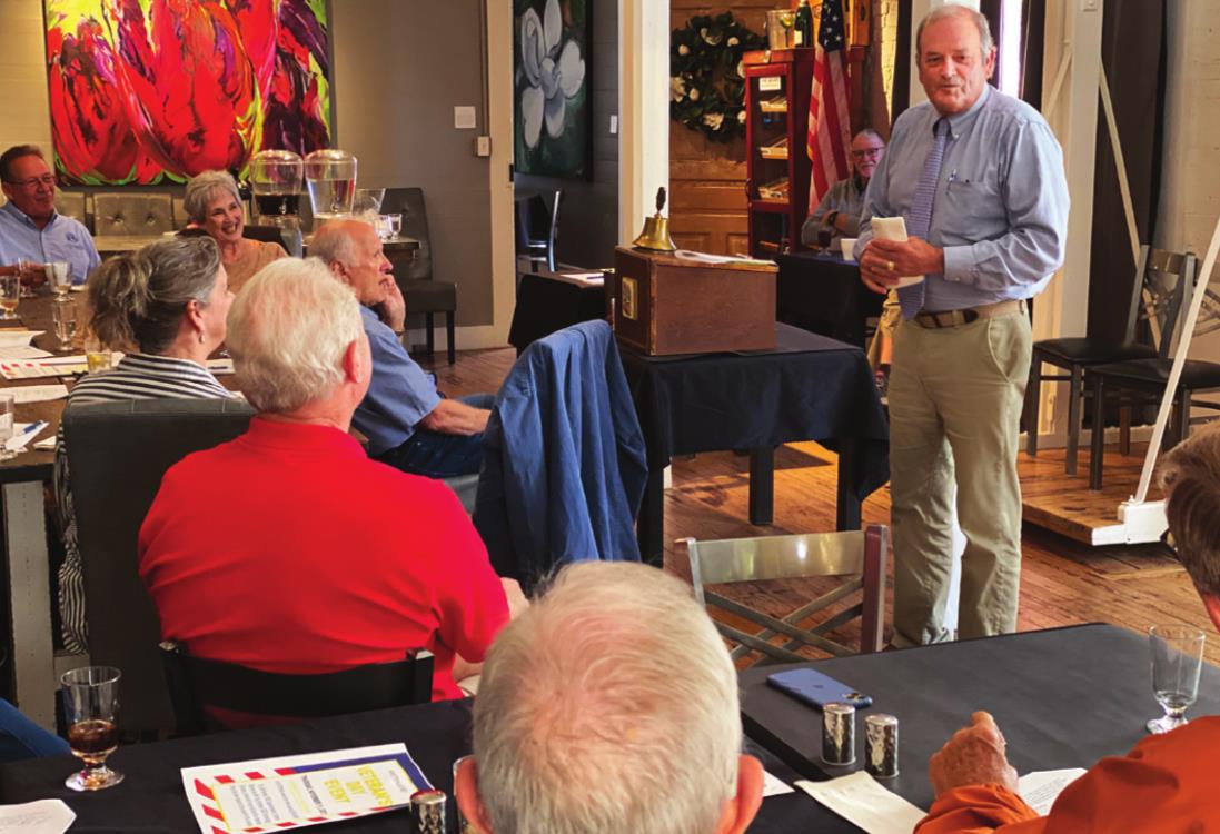 Judge Weber Addresses Fayetteville Lions | The Fayette County Record