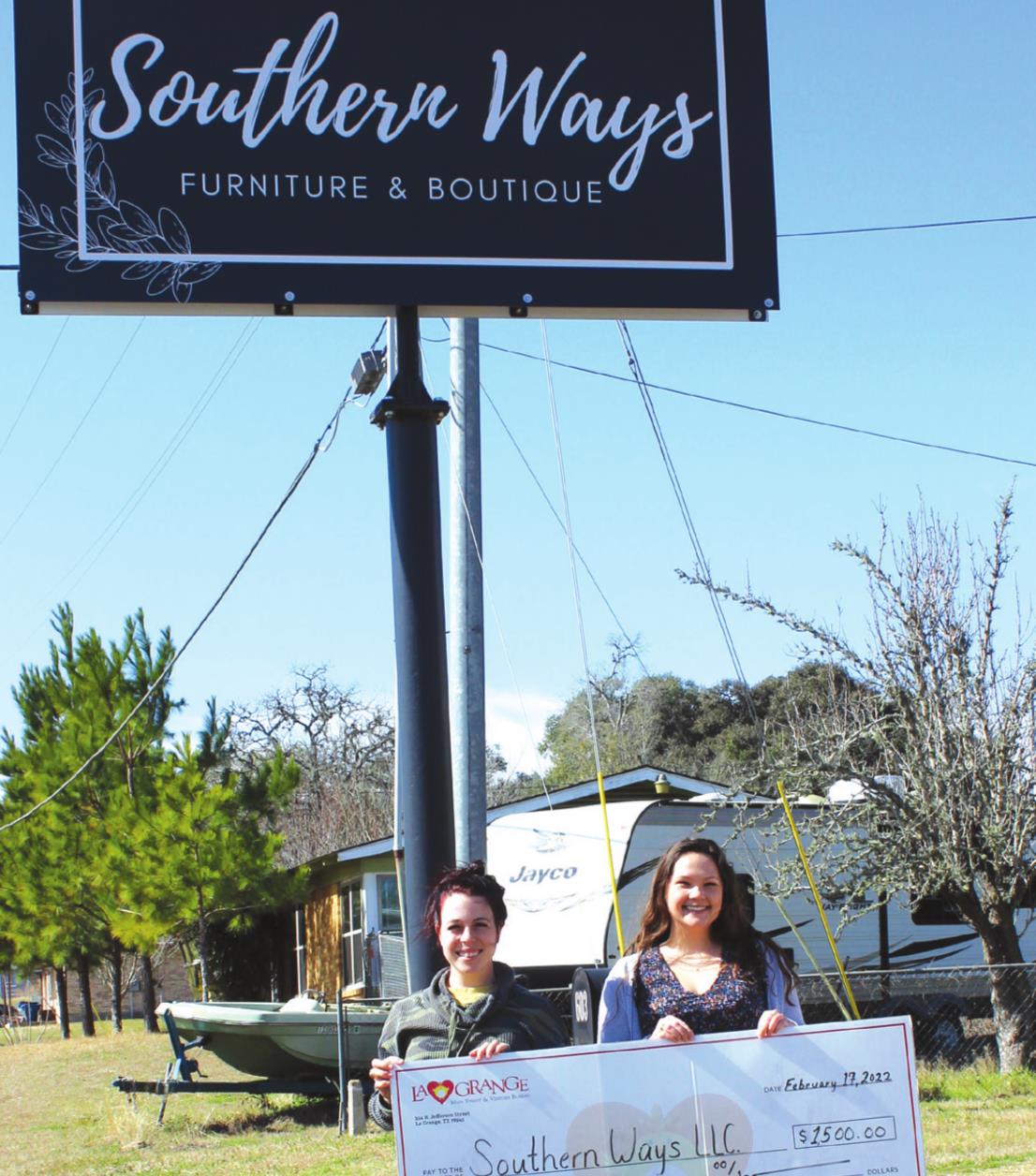 Southern Ways Receives Paint & Sign Grant | The Fayette County Record