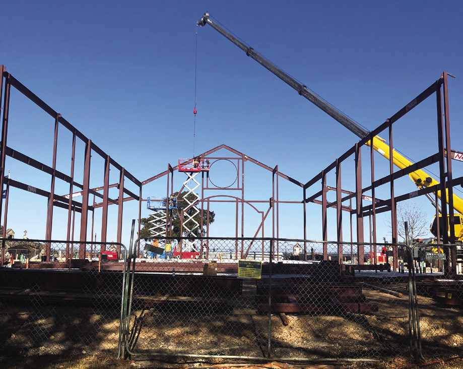 New Hostyn Church Begins to Take Shape | The Fayette County Record