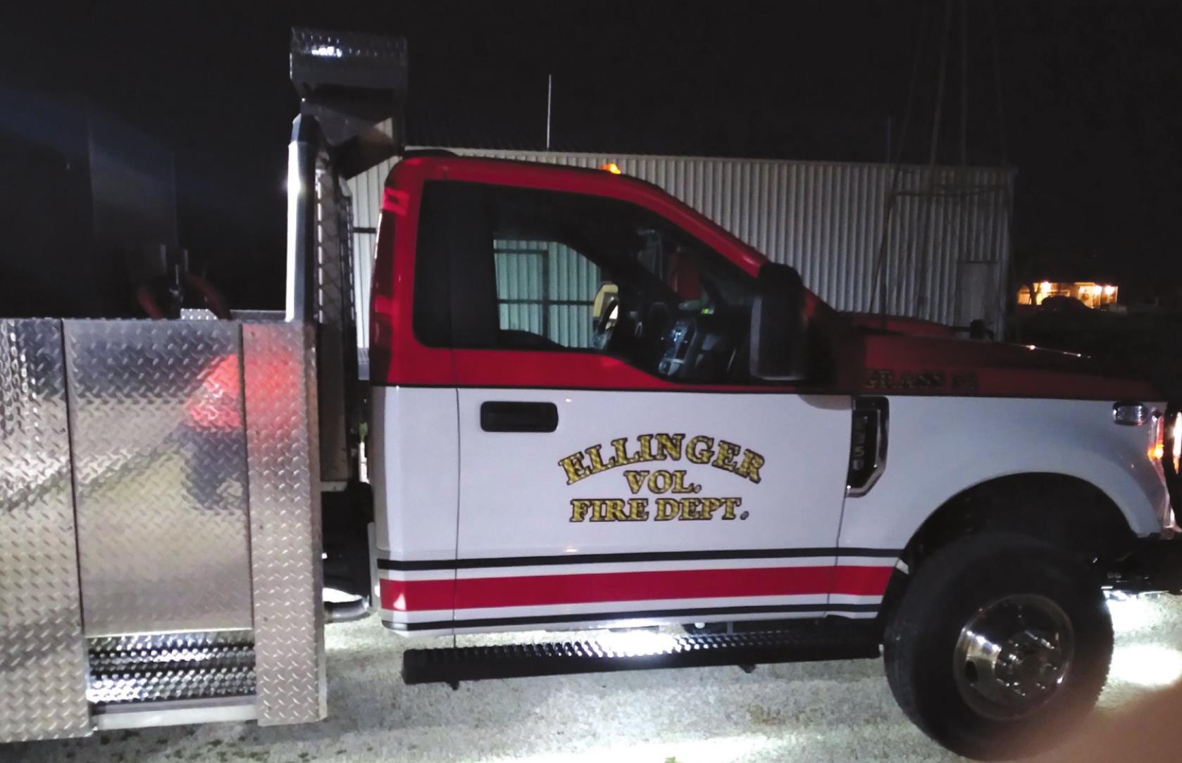 Ellinger VFD Gets New Truck | The Fayette County Record