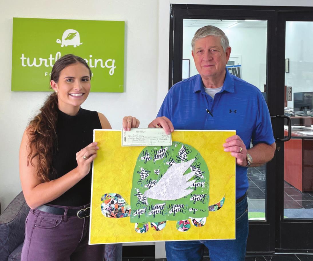 RVOS Makes Donation to Turtle Wing | The Fayette County Record