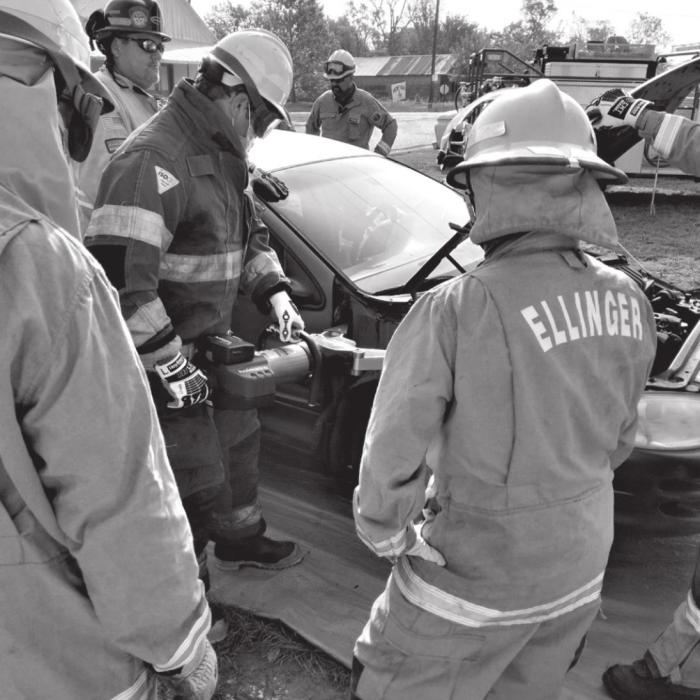 Ellinger Firefighters Receive Hydraulic Rescue Tool Training | The ...