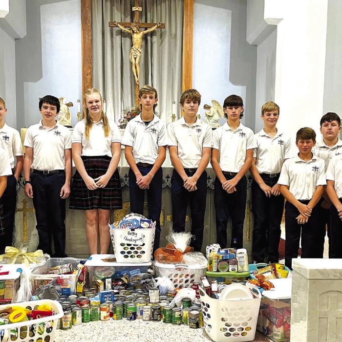 St. Rose Students Celebrate Thanksgiving | The Fayette County Record