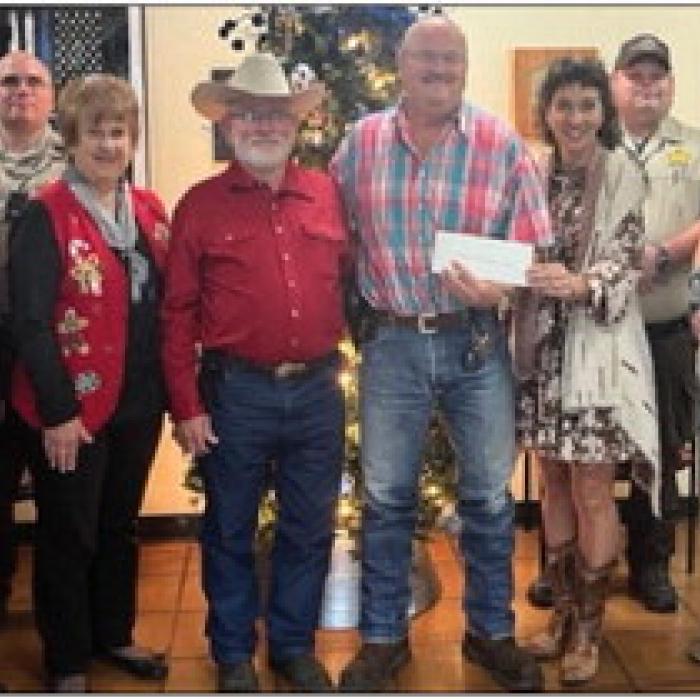 Hostyn KJT Donates to Deputy Santa, LGVFD & AMEN | The Fayette County ...