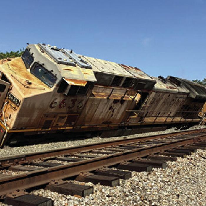 Coal Train Derails Near Power Plant | The Fayette County Record