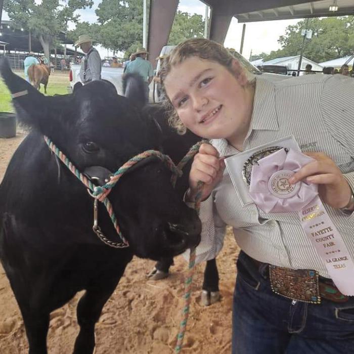 Karisch Places at Fair Commercial Heifer Show | The Fayette County Record