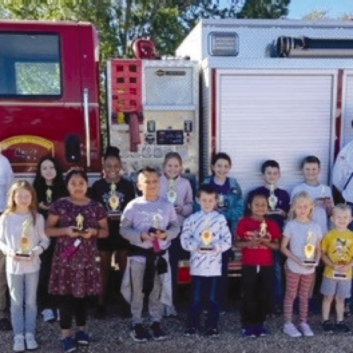 RT-Carmine Elementary Fire Poster Winners | The Fayette County Record
