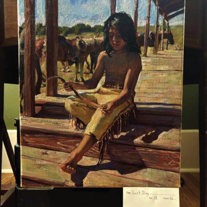 Homeschool Co-op Western Art Entries | The Fayette County Record