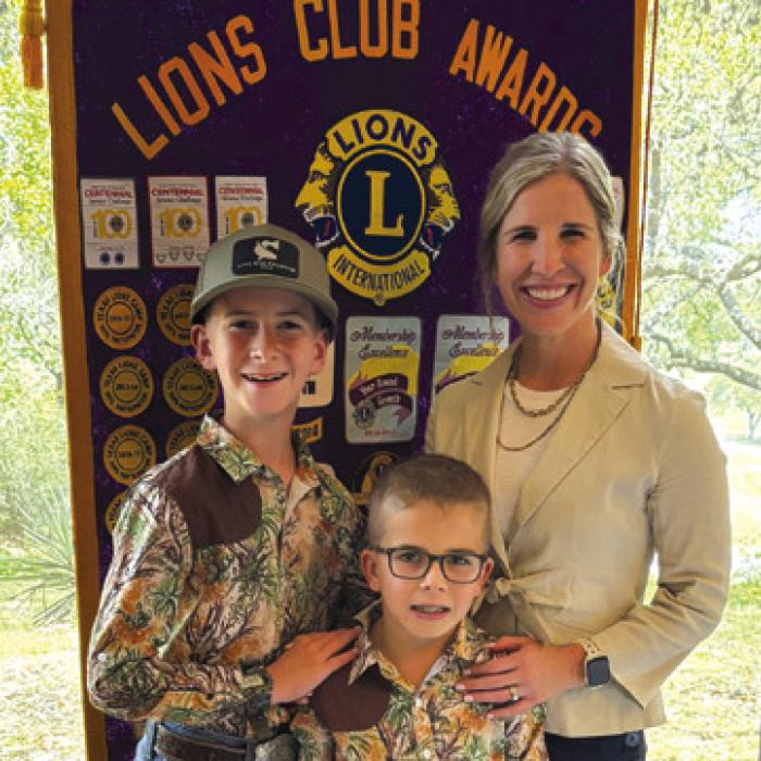 LG Noon Lions Welcome New Member | The Fayette County Record