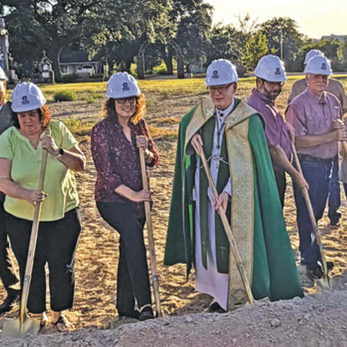 Groundbreaking Held For New Hostyn Church | The Fayette County Record